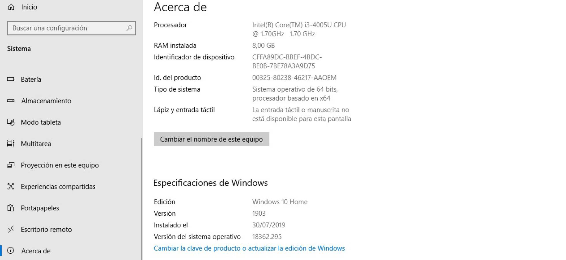 Donde puedo ver esa informacion en mi computadora