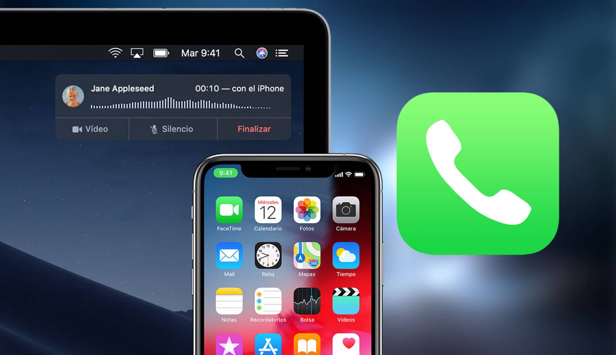 Escoge los dispositivos donde puedes recibir las llamadas de tu iPhone ...