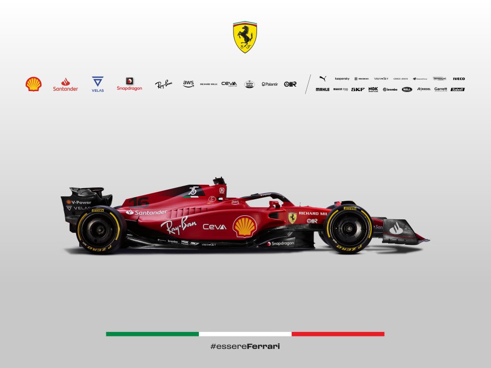 Fotos: Así es el nuevo Fórmula 1 de Ferrari: con Santander y Estrella ...