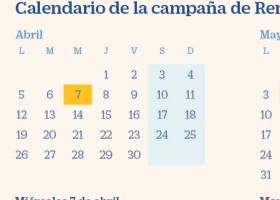 Declaración de la Renta 2021/2022: Ya se pueden consultar los datos fiscales | Mi dinero | Cinco ...